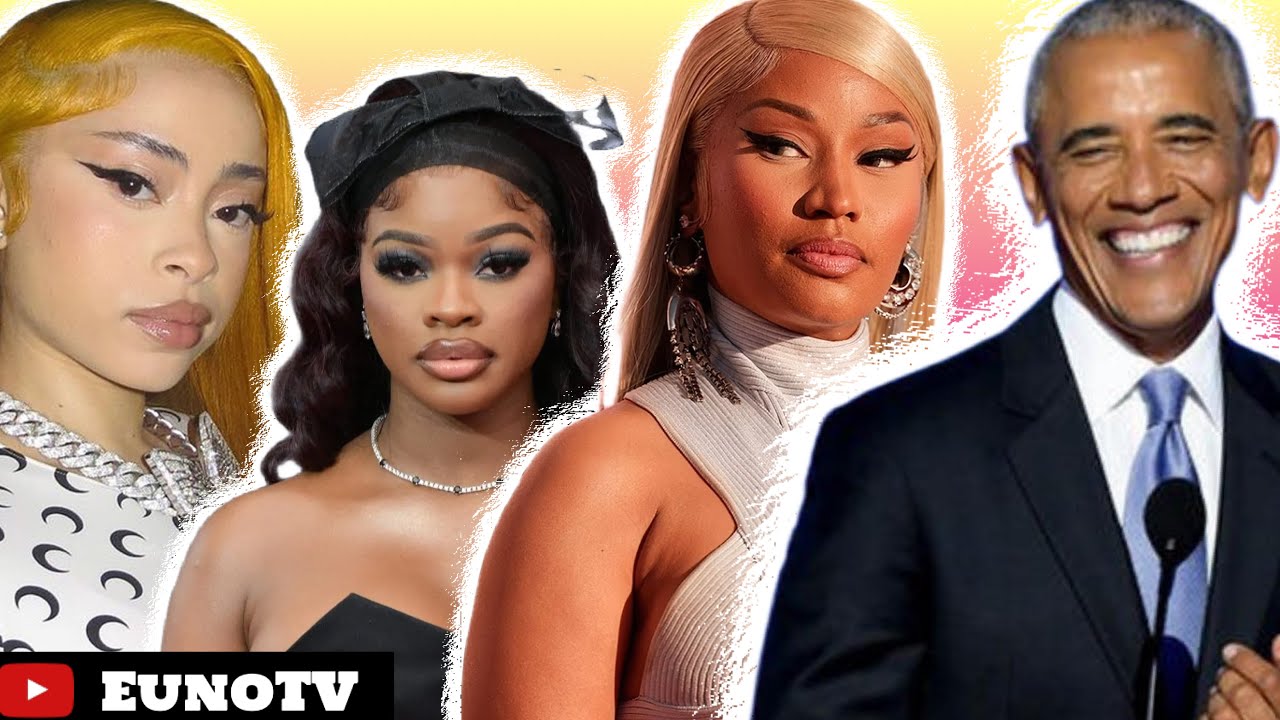 Nicki Minaj Unfollows Ice Spice & JT | JT Praises Fans | The Obamas ...