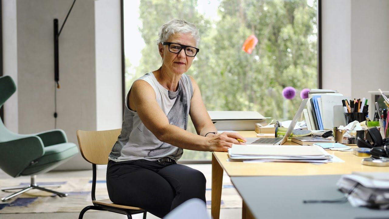 Karin Sander: Living and working in her studio | Vitra Home Stories ...