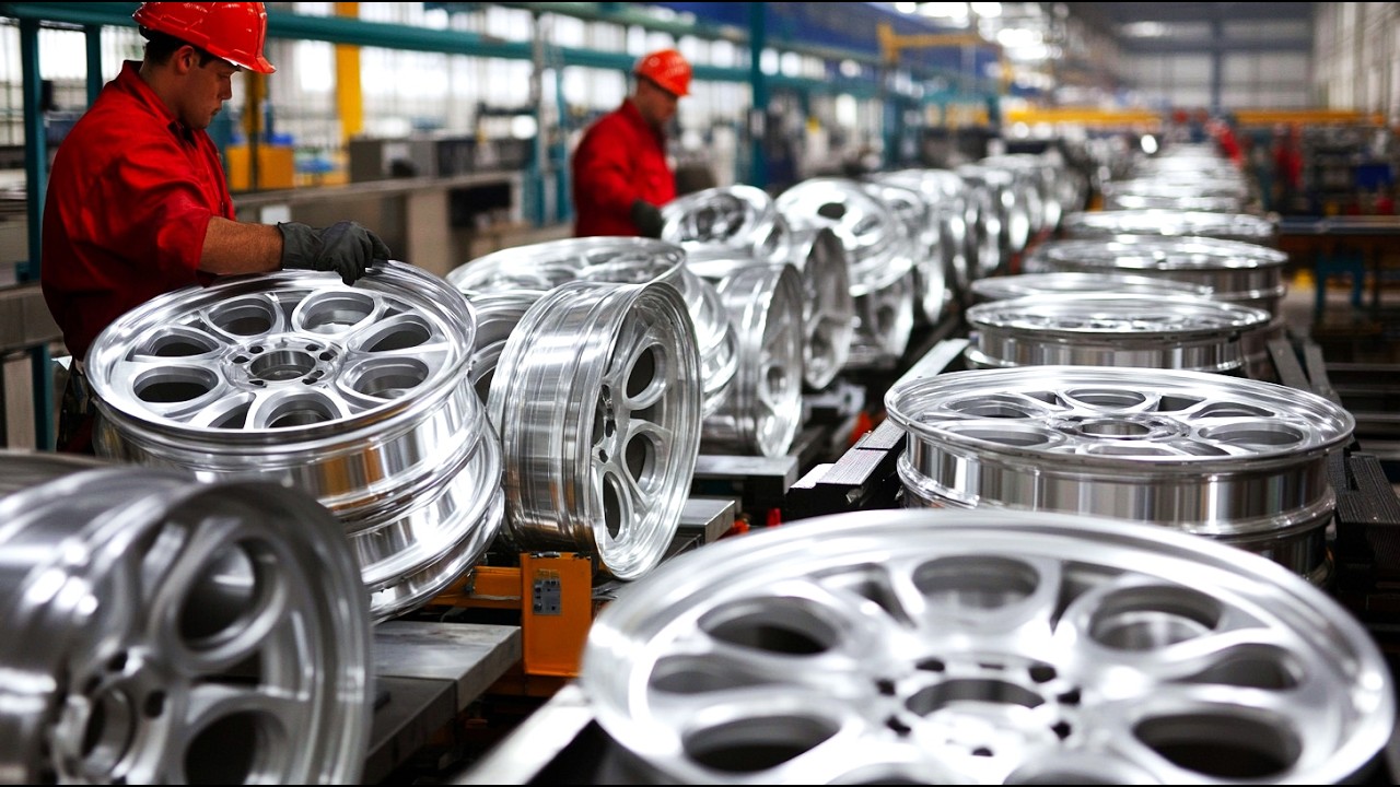 Alloy Wheel Manufacturing Technology & Process In Factory - Alloy Wheel ...