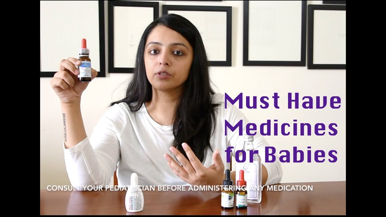 Must Have Baby Medicines | Baby First-Aid Essentials (0-6 months) - YouTube