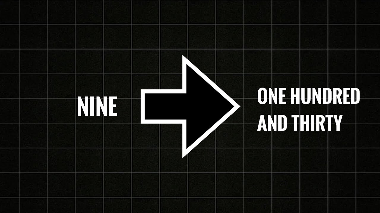 How to Pronounce the Numbers ‘Nine to One Hundred And Thirty’ in ...