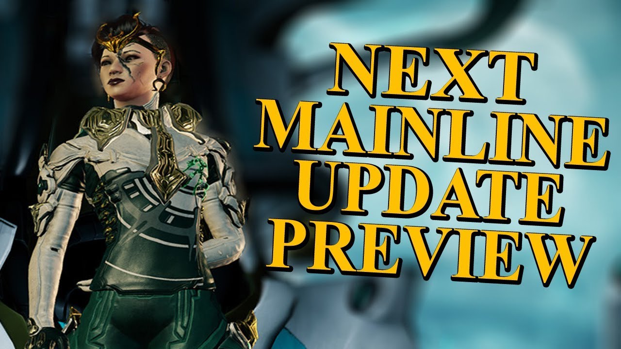 Warframe - Next Mainline Update Preview - YouTube