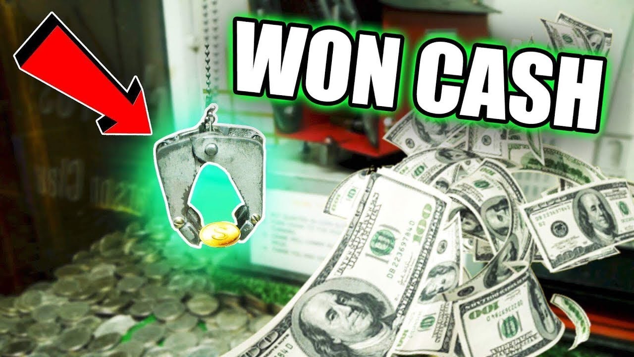 MASTER KEY MONEY WINNING CASH AT ARCADE GAME - YouTube