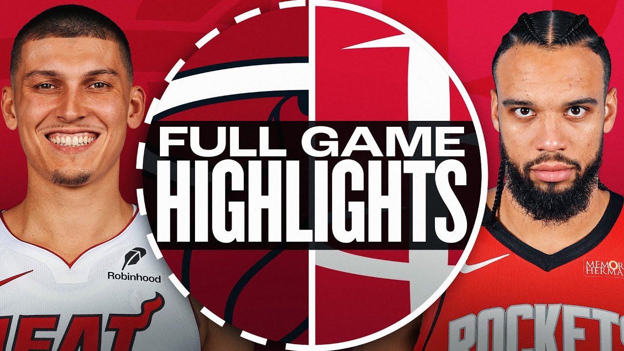 HEAT at ROCKETS | FULL GAME HIGHLIGHTS | December 29, 2024 - YouTube