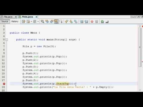 VidTuto Java - Pilas Estáticas - YouTube