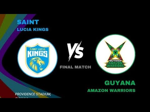 CPL 2024 FINAL MATCH GUYANA VS ST LUCIA - YouTube