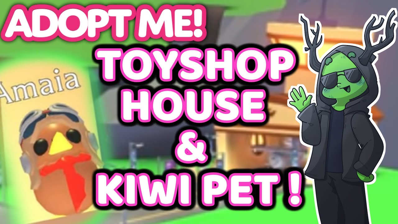 TOYSHOP HOUSE 🏠 & AVIATOR KIWI PET 🛩️ In ADOPT ME UPDATE ! - YouTube