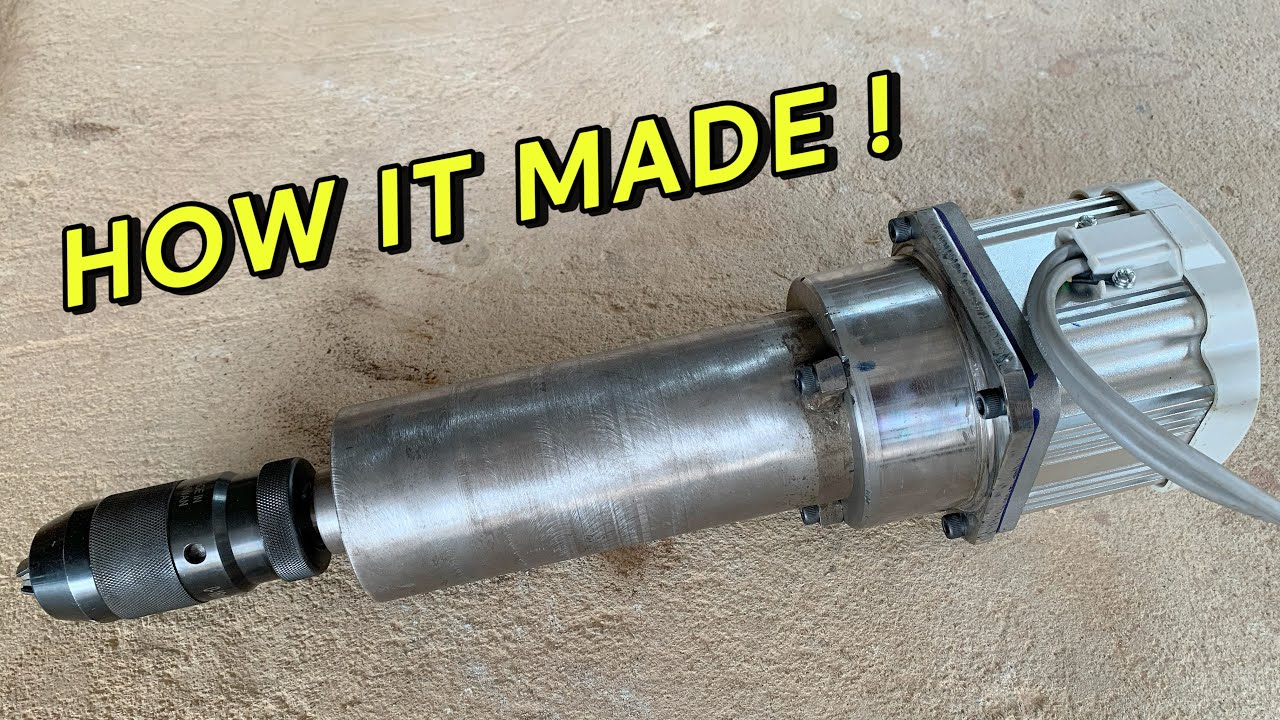 Build Your OWN Drilling Spindle Motor From Scratch! - YouTube