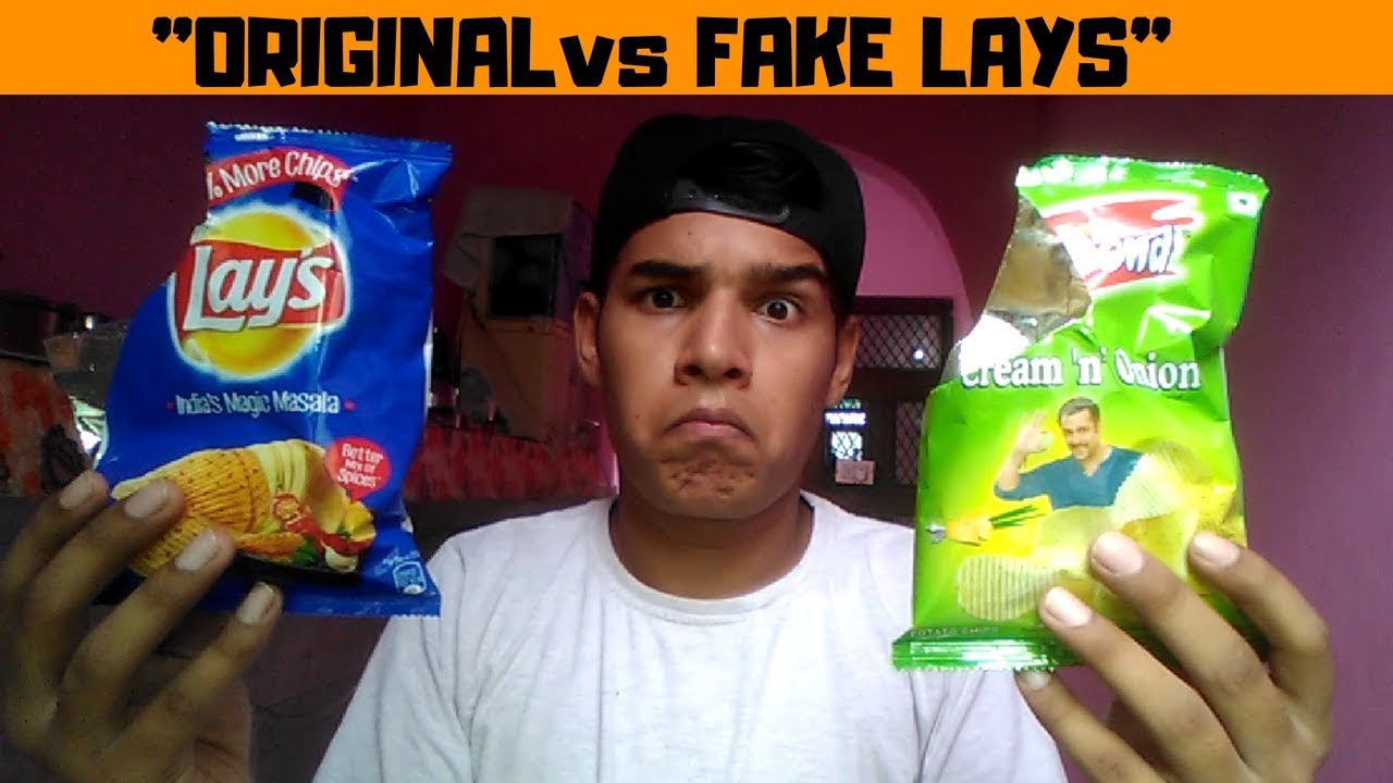 "ORIGINAL vs FAKE LAYS" (which is better??)!!!!!! - YouTube