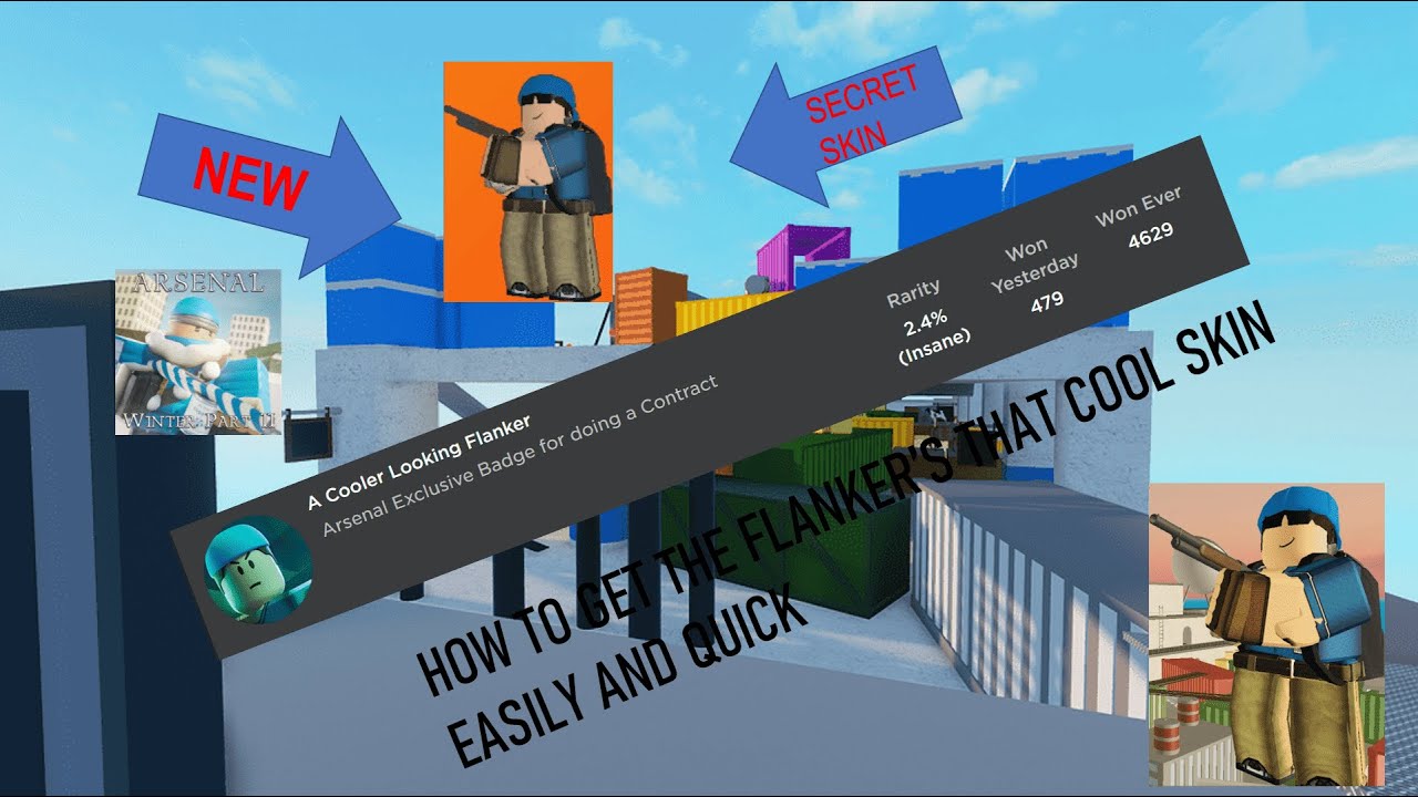 How to get the Flanker that's cool skin quick and easilyShowcase skin ...