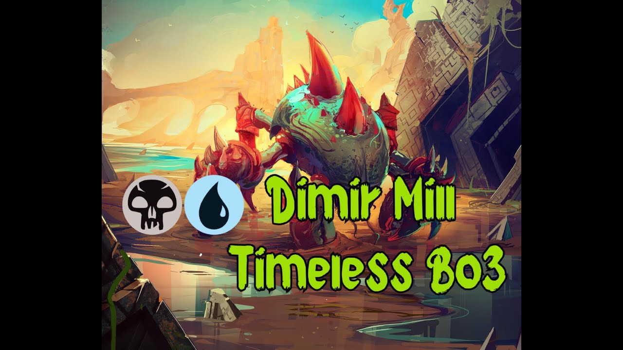 Dimir Mill Timeless Bo3 | Gameplay en Español Mtg Arena - YouTube