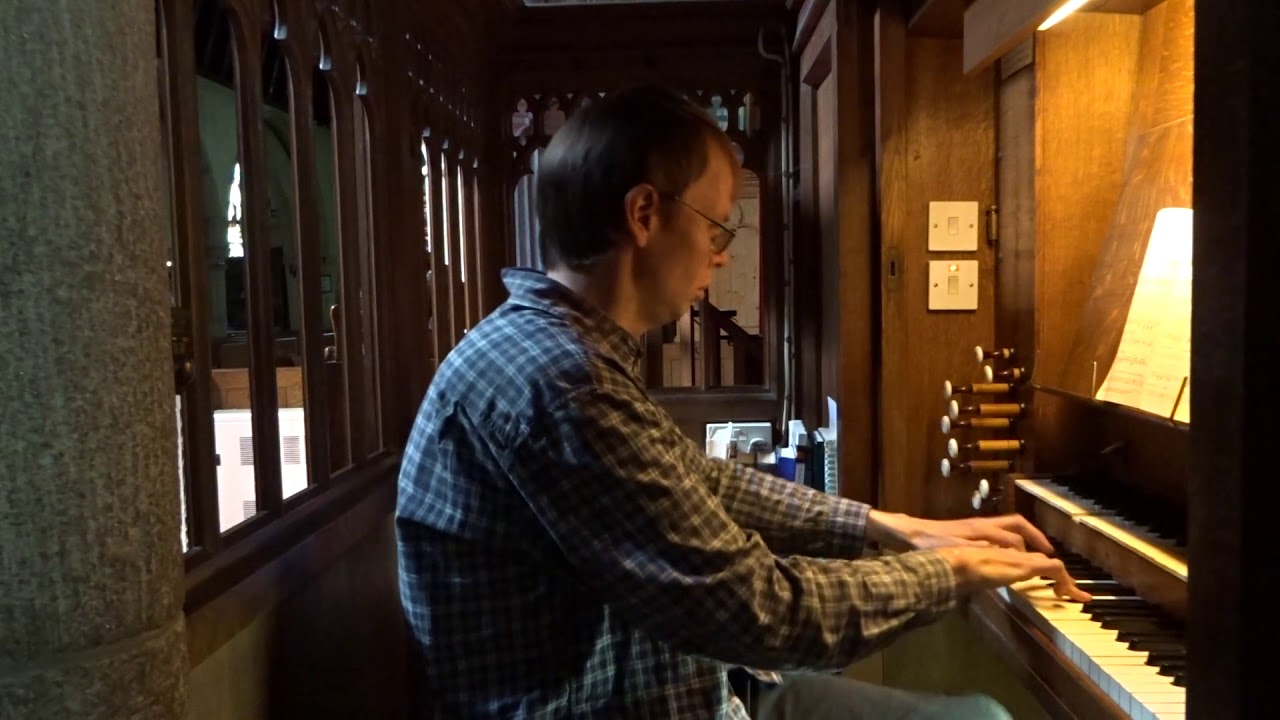 Jesus Christ - Once Again (Matt Redman cover) - pipe organ, St Mewan ...