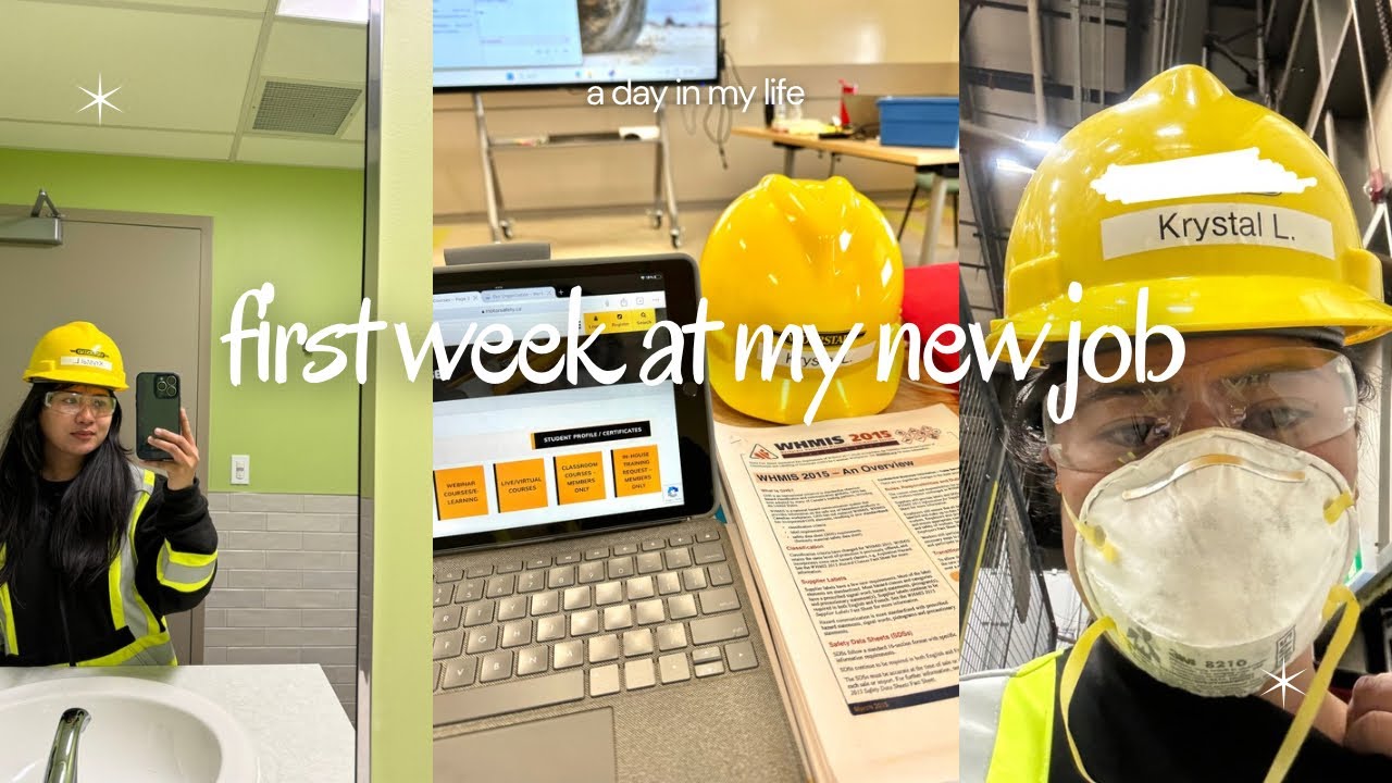 first week of work | Orientation, training, 10 hrs overtime | working ...