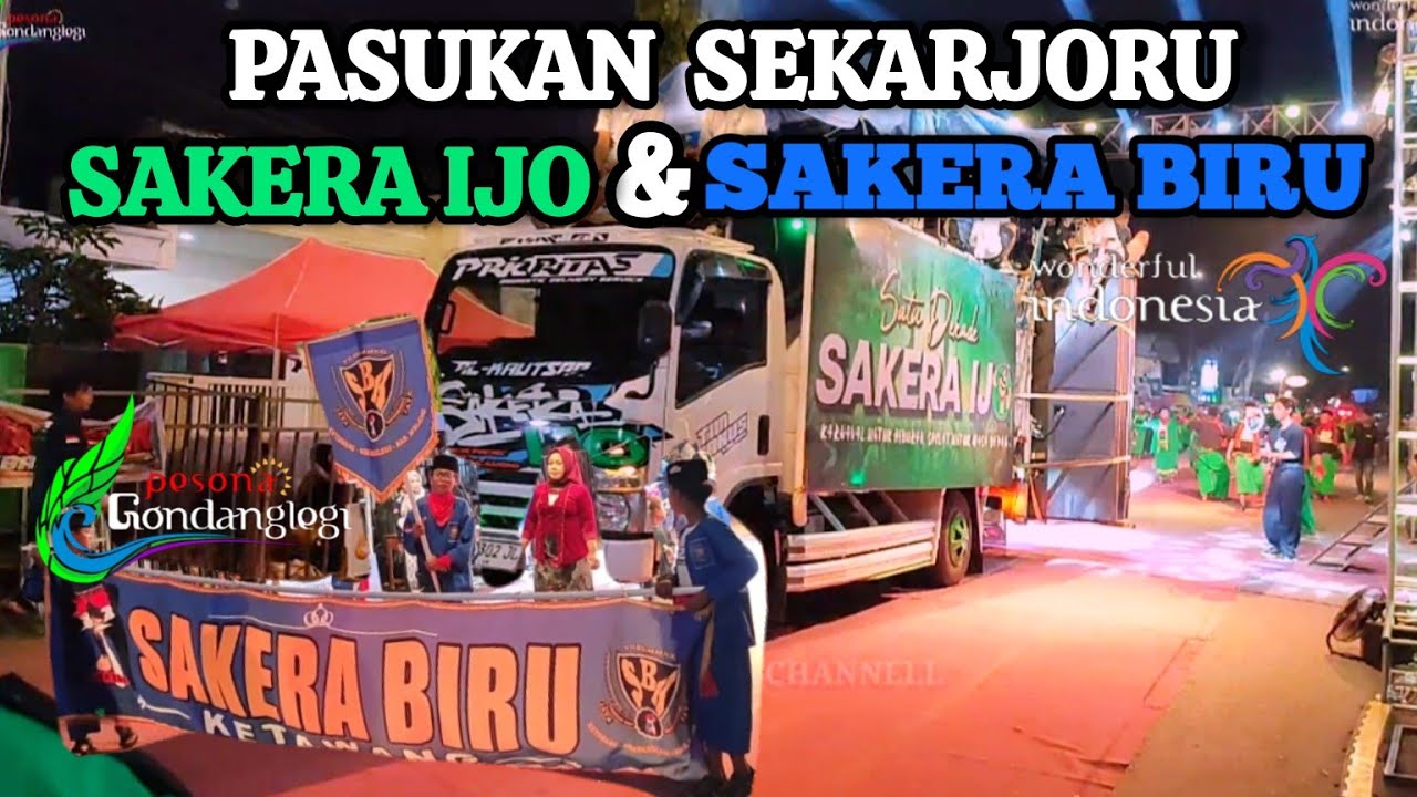 PERFORM TERBAIK SEKARJORU SAKERA HIJAU & BIRU SPESIAL GRAND SHOW PESONA ...