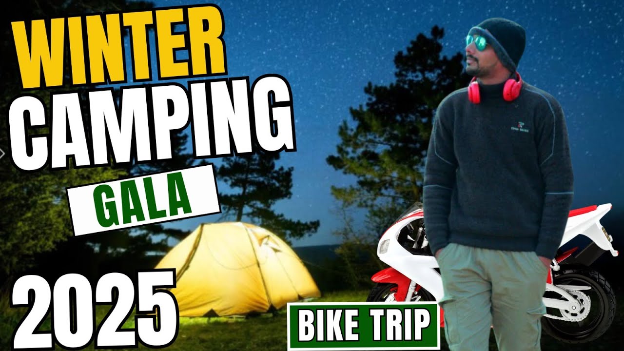 Winter Camping Gala 2025 | Solo Camping 🏕️ | Cooking 🍳 - YouTube