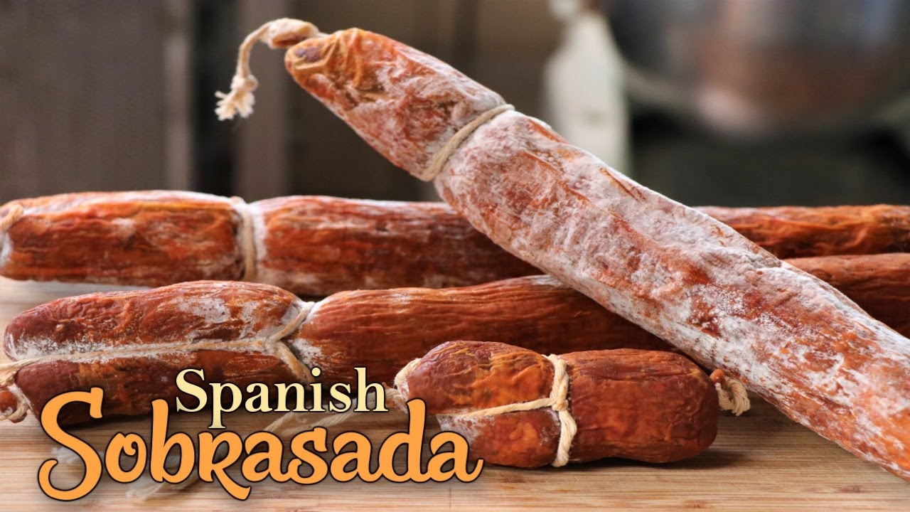 How to make Spanish Sobrasada - YouTube