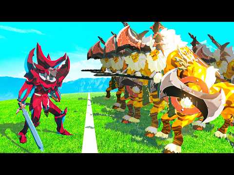 OP Roboter Link vs Goldene Leunen Armee