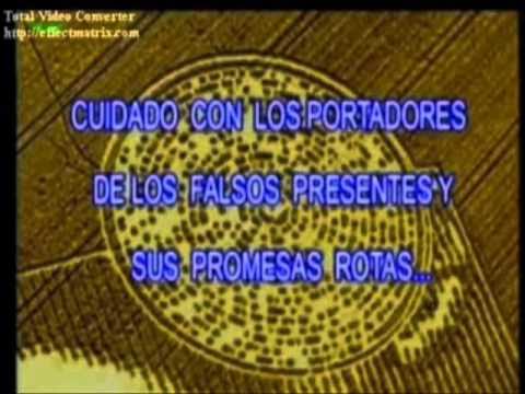 Alien Face Crop Circle with Binary Code Message - YouTube