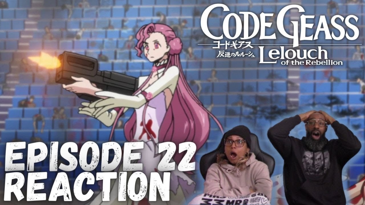 Code Geass 1x22 | "Bloodstained Euphy" Reaction - YouTube