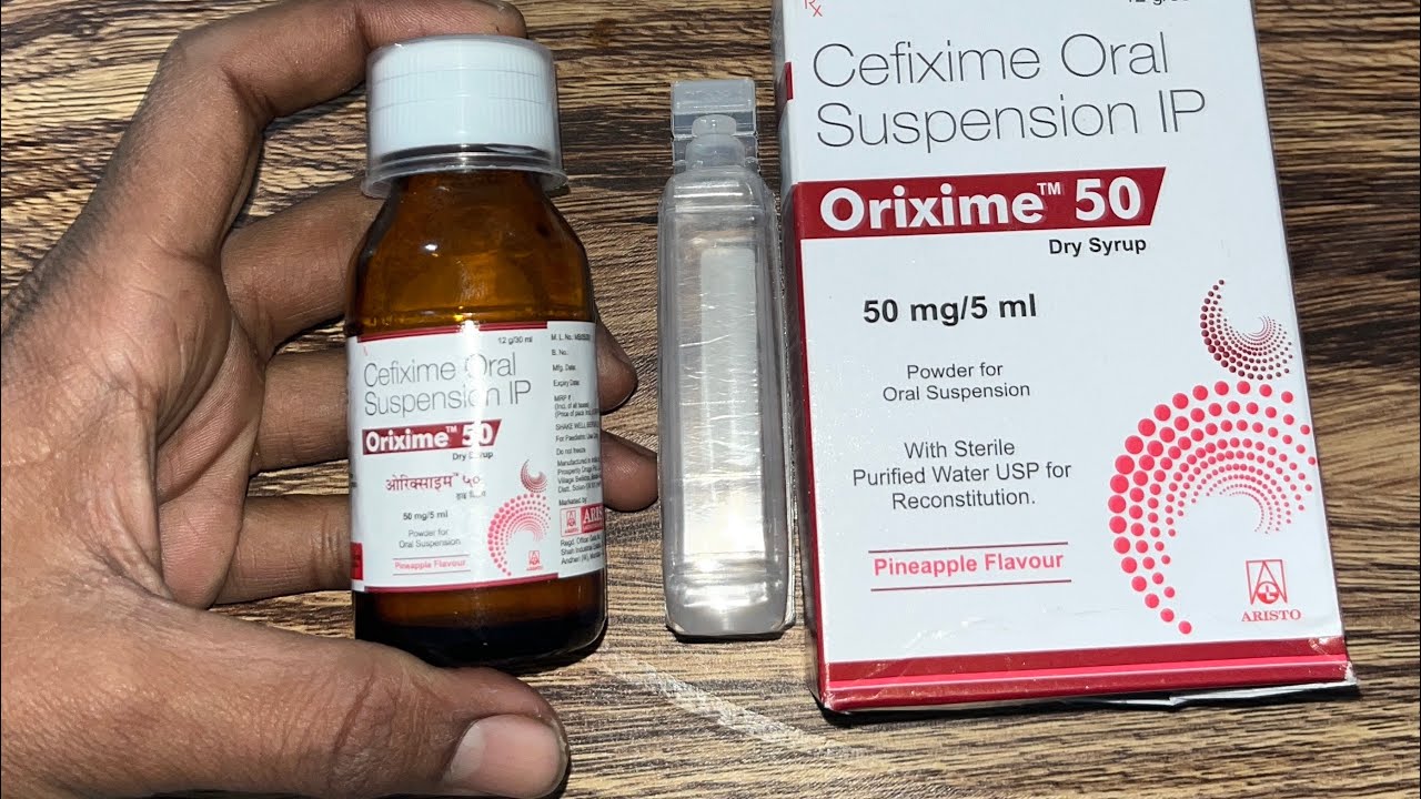 cefixime 50mg syrup dosage by take health 2025 - YouTube
