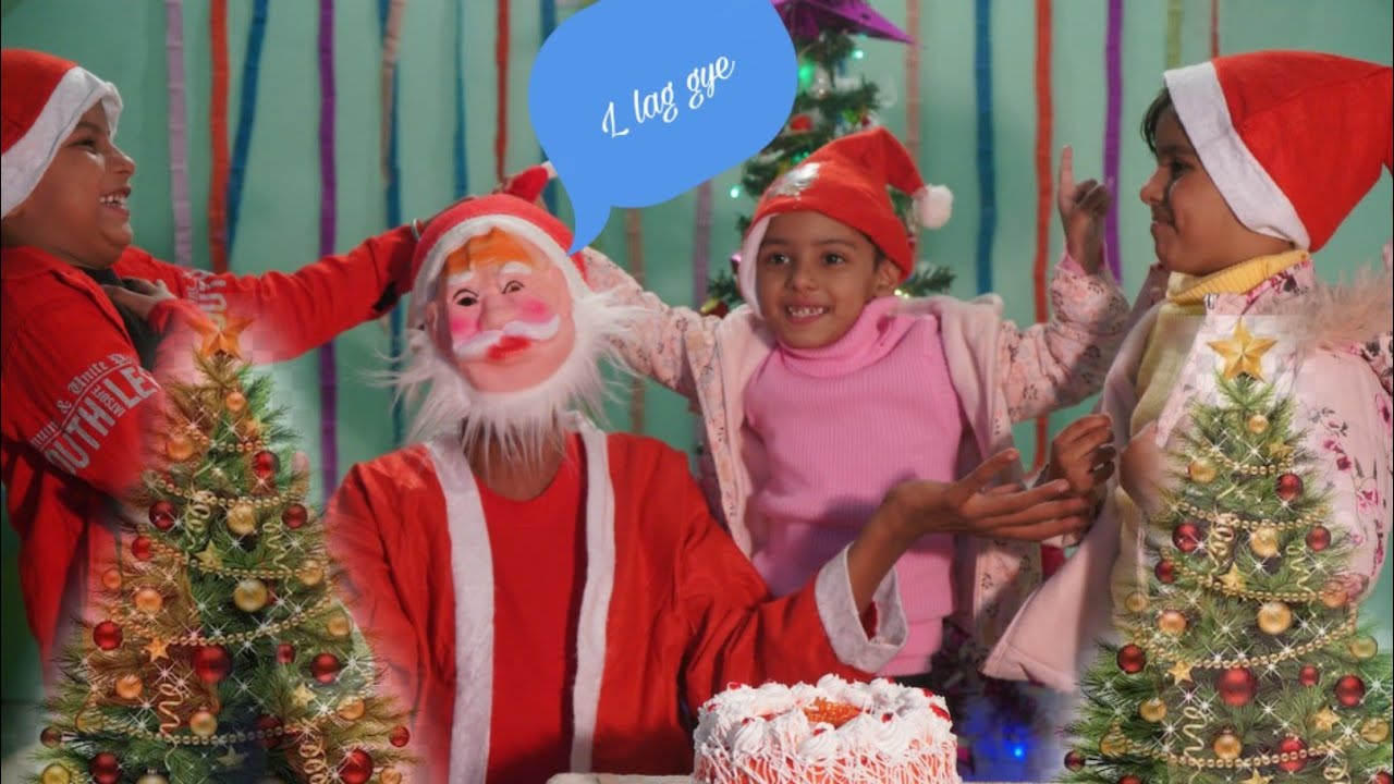 बच्चों ne Kiya Santa ko Pareshan #Kalyug kids #comedy video # Christmas ...