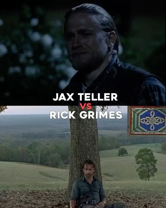 Jax Teller vs Rick Grimes #viralshorts - YouTube