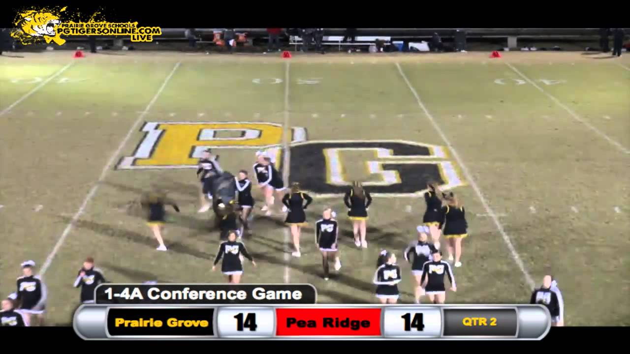 2013-14 Prairie Grove vs Pea Ridge Football - YouTube