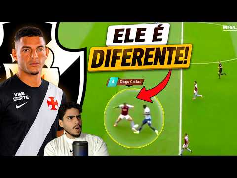 COMO JOGA DIEGO CARLOS PROVAVEL REFORÇO DO VASCO PRA 2026!