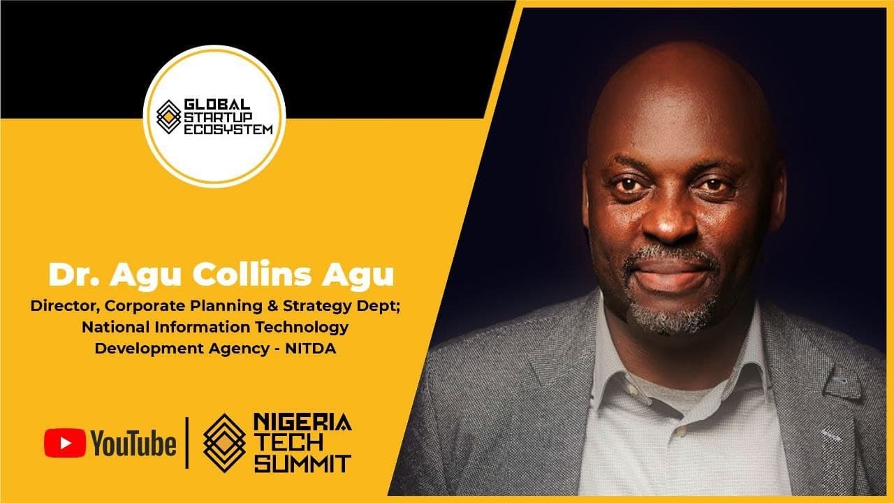 Nigeria Tech Summit 21 Speaker Dr Agu Collins Agu Director - NITDA ...