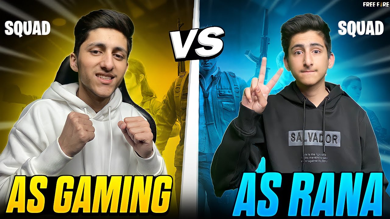 As Gaming vs as Rana Revenge Time 😡 Clash Squad Match Garena Free Fire ...