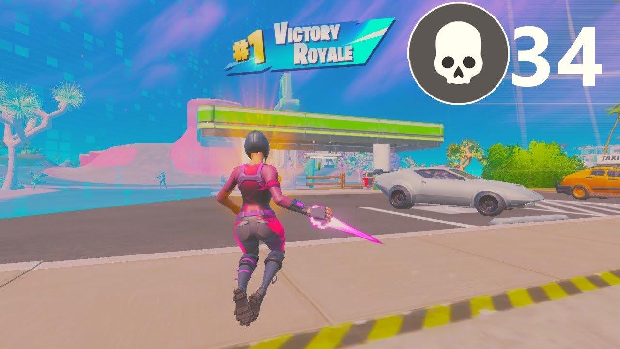 34 ELIMINATION SOLO WIN Full Gameplay Fortnite Chapter 3 Season 3 (PS4 ...