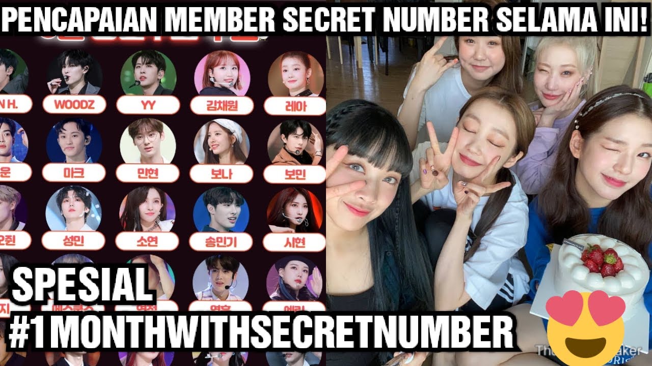 BEGINILAH PENCAPAIAN DARI PARA MEMBER SECRET NUMBER SETELAH SATU BULAN ...