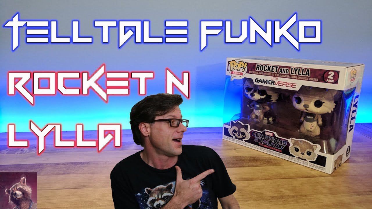 Telltale Funko Pop Rocket Raccoon and Lylla Figures! :D - YouTube