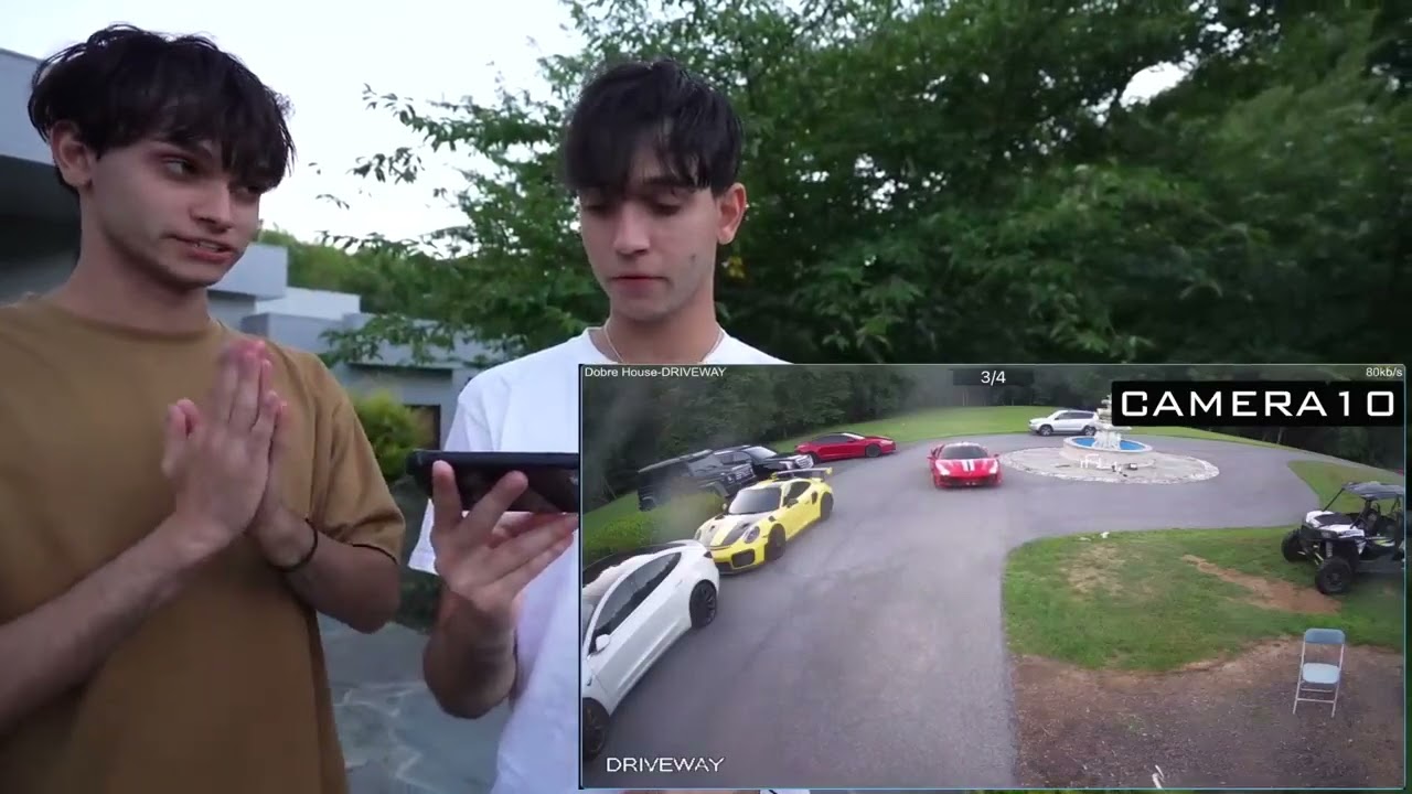 Lucas and Marcus! Creepy Grandma STOLE My Ferrari - YouTube