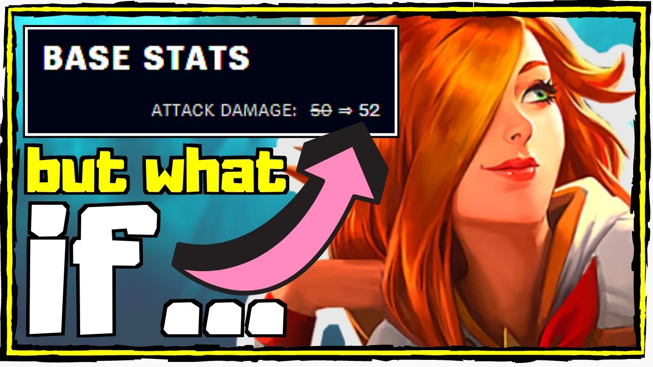 Miss Fortune got +2 AD but what if you actually give her all the AD in ...