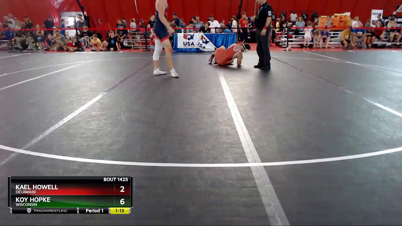 14U 187 Kael Howell Delaware Vs Koy Hopke Wisconsin - YouTube