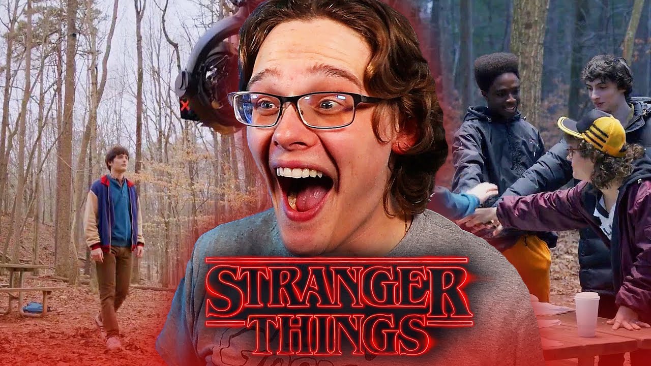 STRANGER THINGS 5 Behind The Scenes REACTION! - YouTube