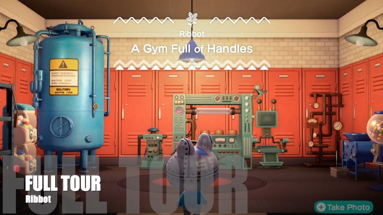 HHP | Ribbot | Full Tour | A Gym Full of Handles — ACNH Shorts - YouTube