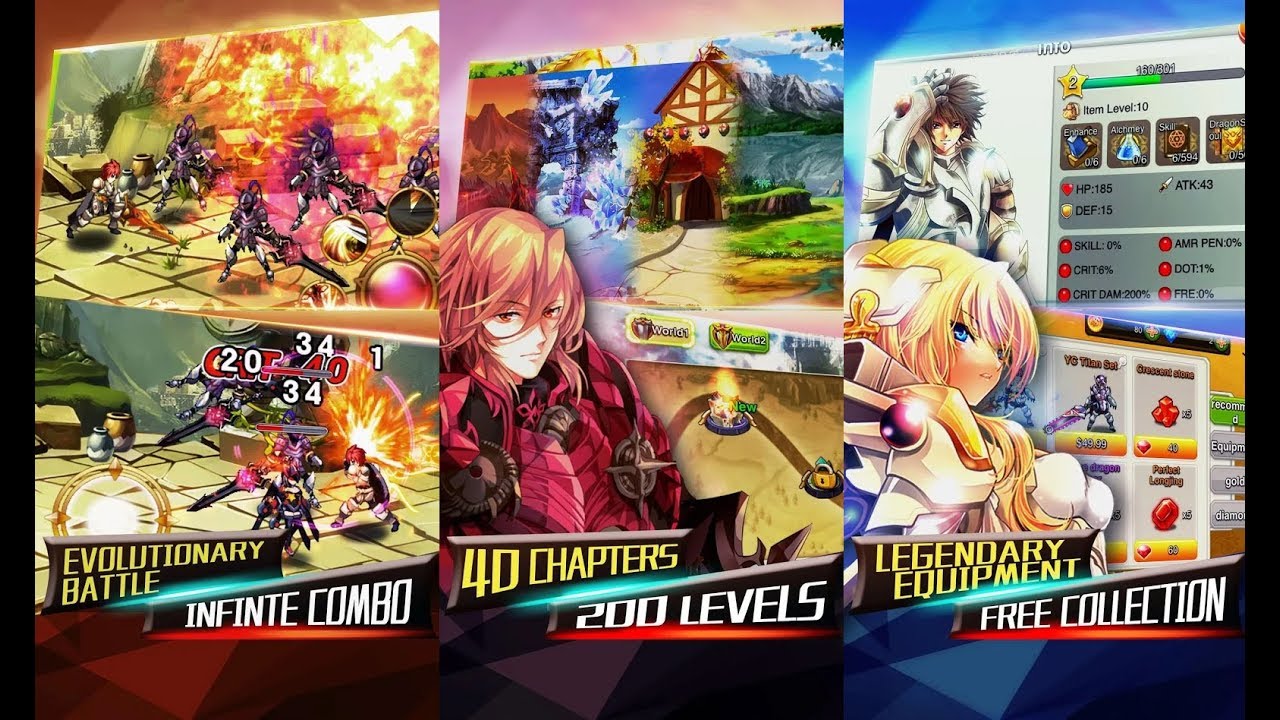 Blade of Fire - Legend of Warrior [ Android APK ] Gameplay - YouTube