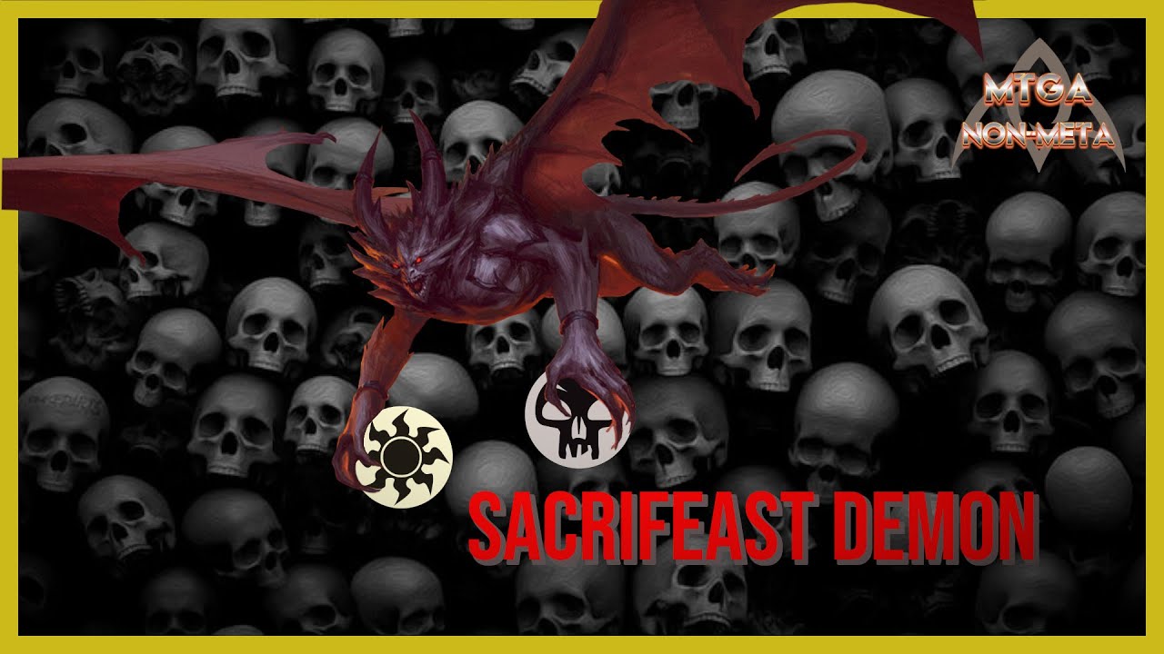 Dreadfeast Demon | Orzhov Sacrifice Deck | Standard Ranked - YouTube