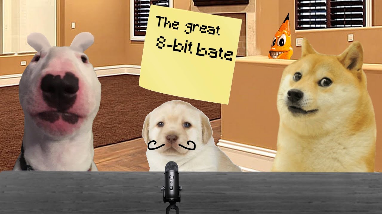 Doge Plays: The Great 8 Bit Bate (OneyPlays Animated) - YouTube