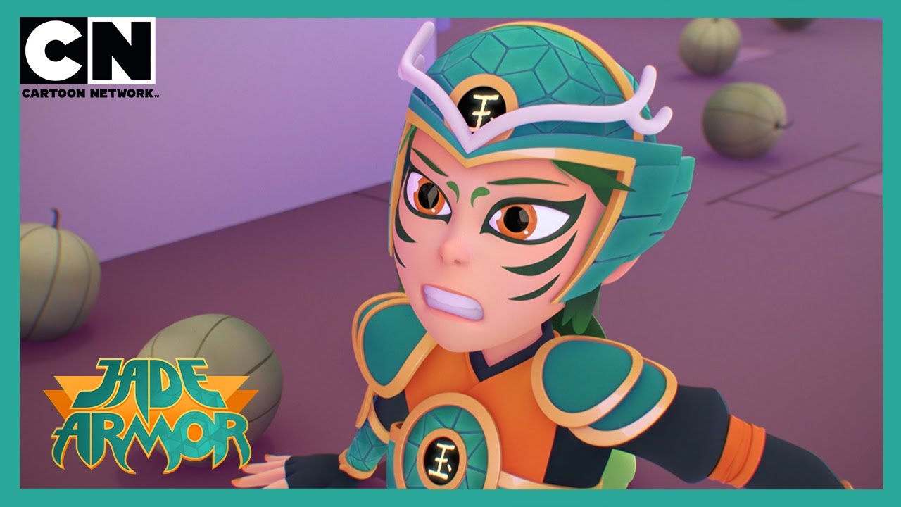 Jade Armor | Beasticon er fanget | 🇩🇰 Dansk Cartoon Network - YouTube