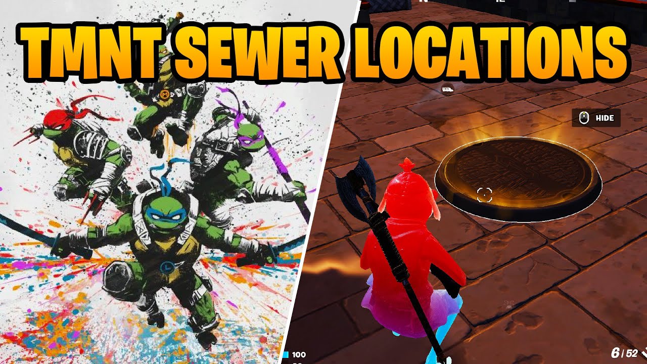Teenage Mutant Ninja Turtle Sewers in Fortnite | Everything you Need to ...