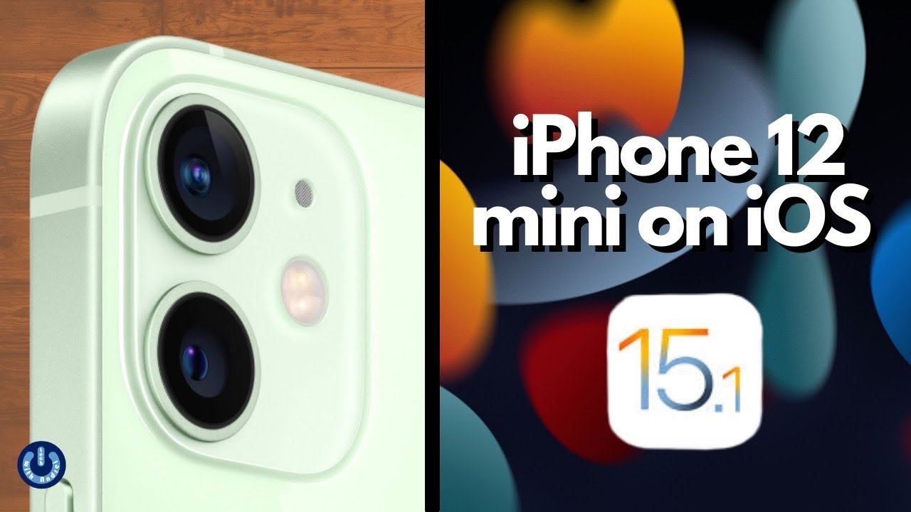 iPhone 12 mini on iOS 15.1 - YouTube