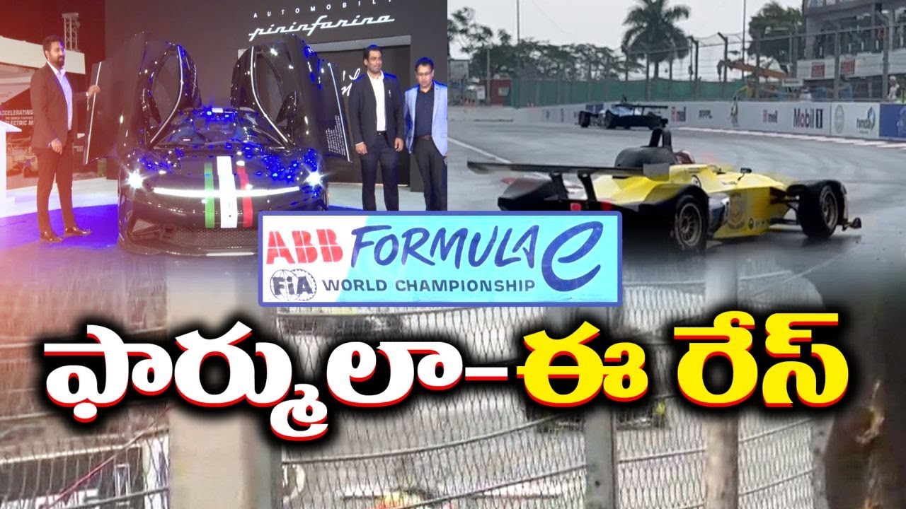 India's first Formula E Race Start To Rev Up Fans At Hussain Sagar Of ...