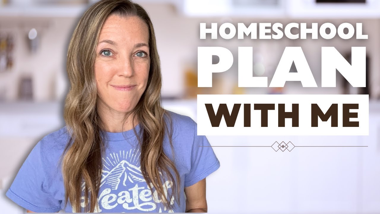 You can set up your homeschool planner in less than an hour | Homeschool Plan With Me - YouTube