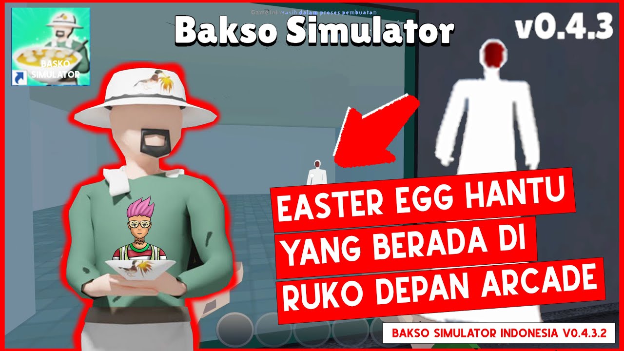 EASTER EGG RUKO ANGKER BERHANTU MUNCUL SAAT TENGAH MALAM BAKSO ...