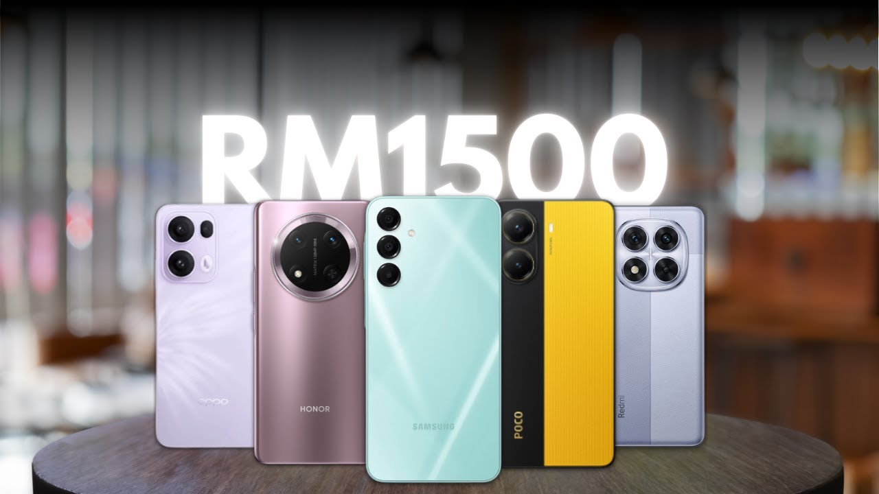 Bajet RM1500? Ini 5 Telefon Paling Power Tahun 2025! - YouTube