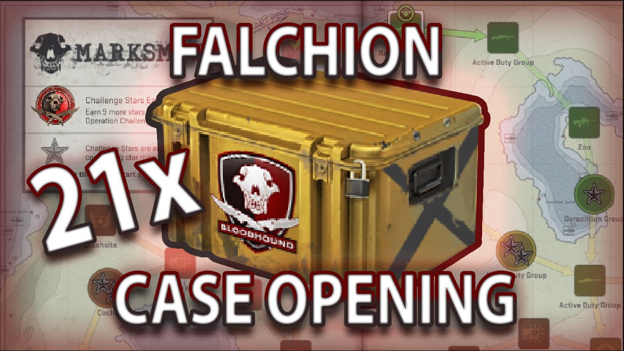 FALCHION CASE OPENING + TRADE UP (NEW OPERATION) - YouTube