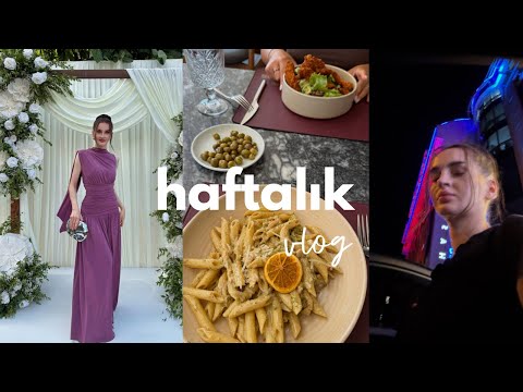 koşturmacalı bir hafta😔 | dertleşme, hazırlıklar, kuzenimin nişanı